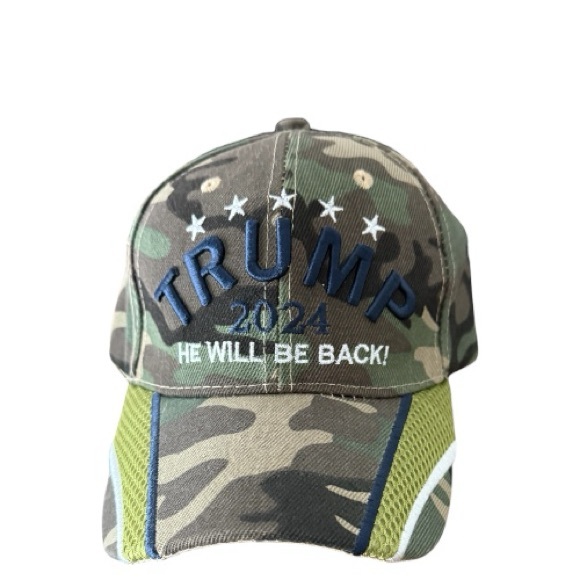 Accessories | Camouflage Trump 224 Cap | Poshmark